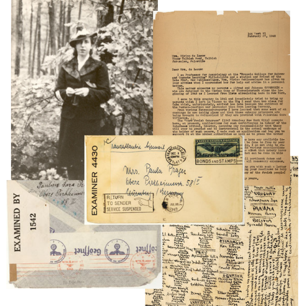 Letters: 1938-1946 - JFCS Holocaust Center